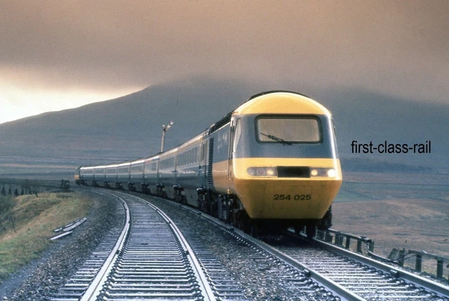 BRITISH RAIL 254025 Class 254 HST Inter-City 125 Railway Photo (2) £1. ...
