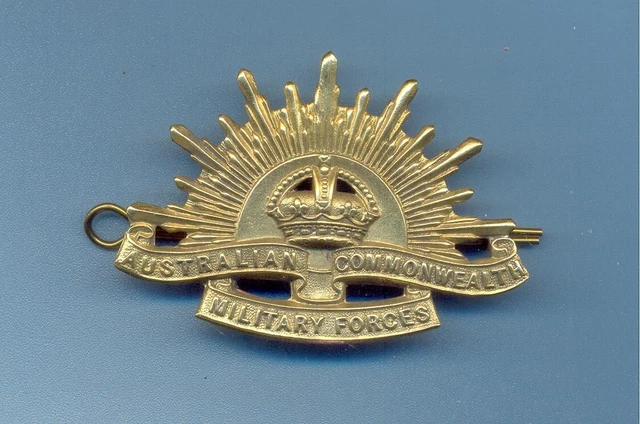 AUSTRALIAN COMMONWEALTH MILITARY Forces.brass Cap Badge £10.00 ... AUSTRALIAN COMMONWEALTH MILITARY Forces.brass Cap Badge £10.00 ...