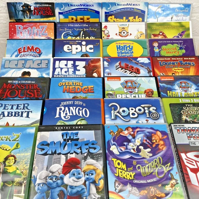 28 X ANIMATED Childrens DVDs Bundle - Some Rare, Joblot, Kids Movies ...