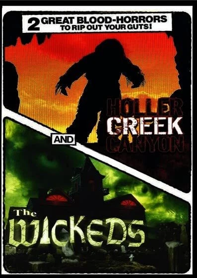 HORROR DOUBLE FEATURE: HOLLER CREEK CANYON and THE WICKEDS (DVD) Anna ...