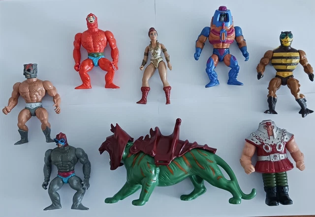 LOT FIGURINES LES Maitres De L'univers Motu Mattel Musclor 1983 EUR 70 ...