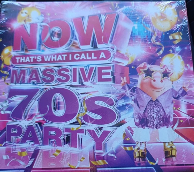 NOW THAT'S WHAT I Call a Massive 70s Party 4CD Box Set £7.50 - PicClick UK