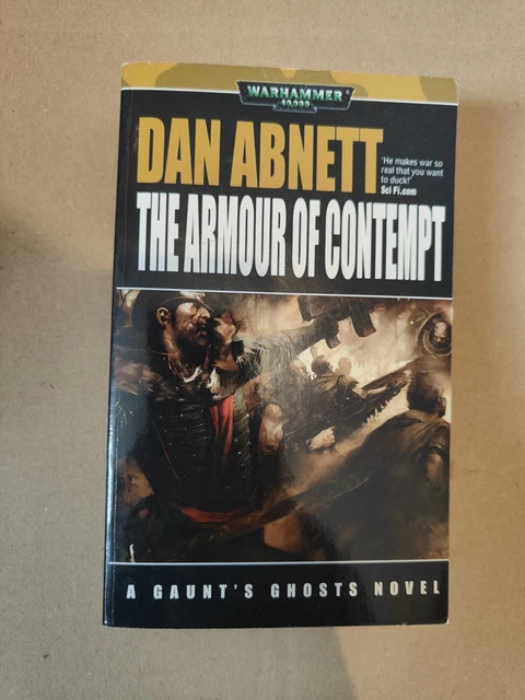 LIVRE WARHAMMER 40000 dan Abnett the armour of contempt c17 EUR 15,00 ...