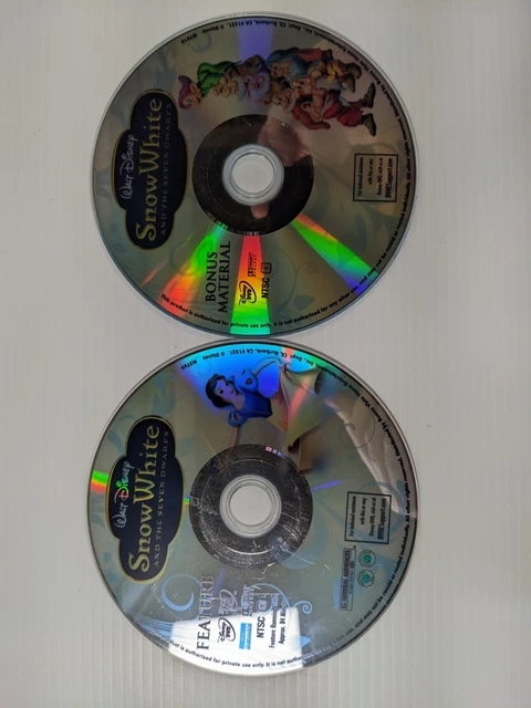 WALT DISNEY SNOW White And The Seven Dwarfs - Loose Disc Only EUR 4,31 ...