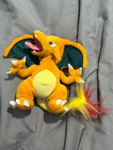 POKÉMON CHARIZARD PLAY By Play Nintendo 2000 Plush Soft Toy 16cm game ...