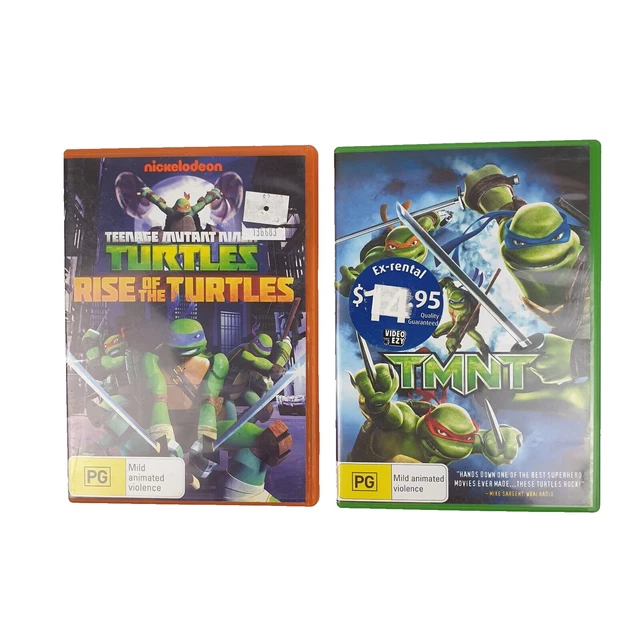 TMNT DVD BUNDLE x 2, TMNT & Rise Of The Turtles DVDs, (Animation ...