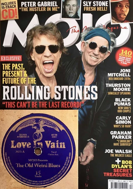 MOJO #361 THE Rolling Stones (MAGAZINE,CD) December 2023 [NEW] £8.99 ...