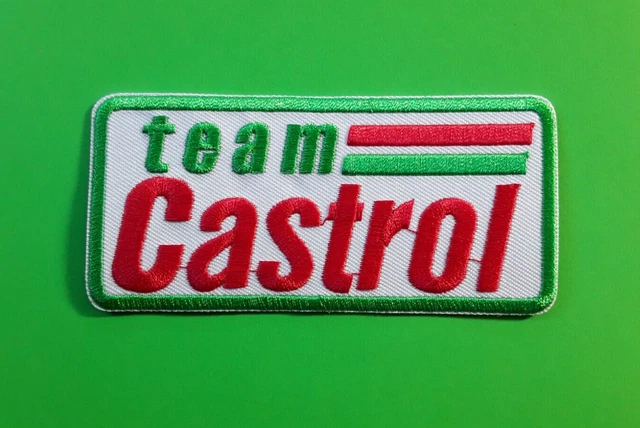 CASTROL OIL TEAM Motorsport Racing Rally Car Formula One Embroidered ...