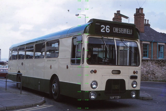 CHESTERFIELD TRANSPORT NAK512H #512 Location & date unknown 35mm slide ...