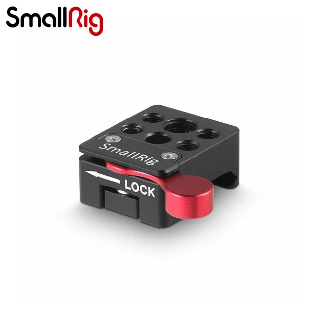 SMALLRIG ARCA-TYPE Quick Release Clamp with 1/4" 3/8" Thread Holes ...