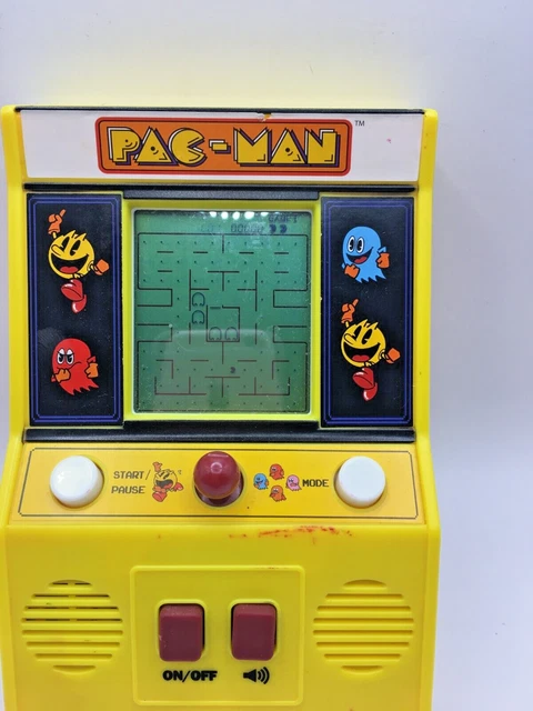 BANDAI NAMCO CLASSIC Play Pac-Man Retro Mini Arcade Electronic Handheld ...