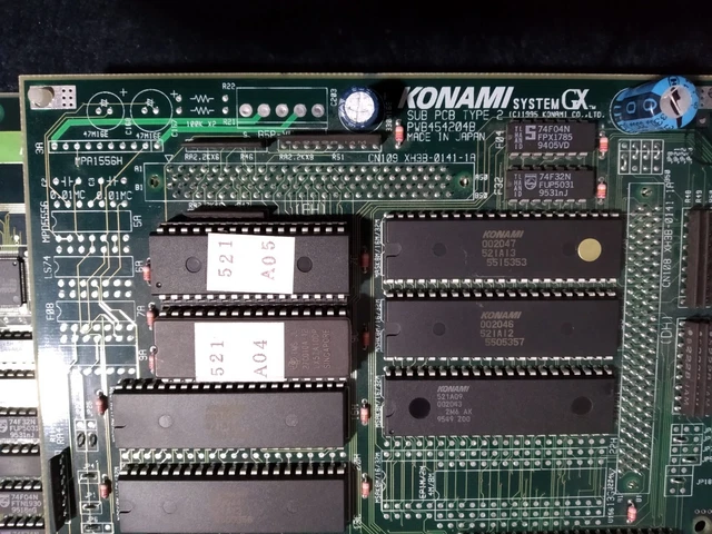SALAMANDER 2. KONAMI System Gx. Original Pcb Board Arcade Jamma EUR 699 ...
