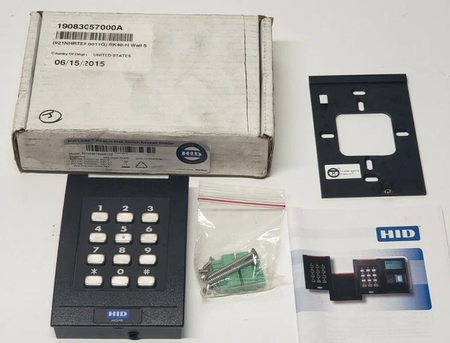 KID PIVCLASS RK40-H Wall Switch Keypad Reader 921NHRTEK0011G £118.41 ...