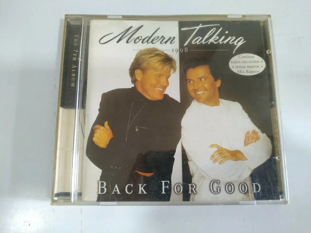 MODERN TALKING 1998 Back For Good The 7Th Album BMG CD £29.50 - PicClick UK