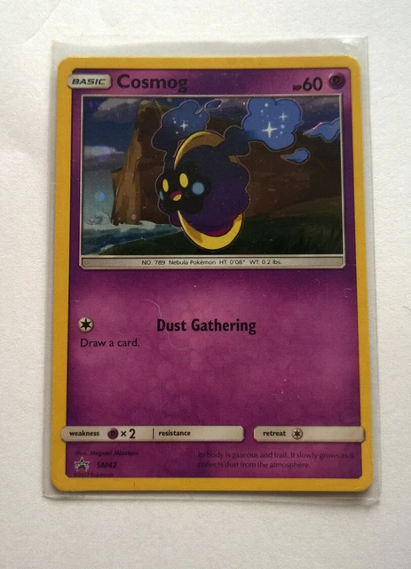 POKEMON BASIC COSMOG Dust Gathering Foil Promo Card EUR 7,00 - PicClick FR