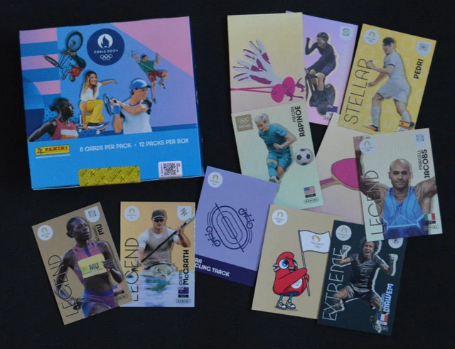 PANINI OLYMPIC GAMES Paris 2024 Trading Cards: Base Card Selection $1. ...