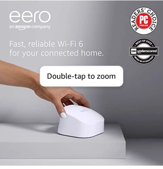 AMAZON EERO 6 Dual Band Mesh Wifi Router £54.99 - PicClick UK AMAZON EERO 6 Dual Band Mesh Wifi Router £54.99 - PicClick UK