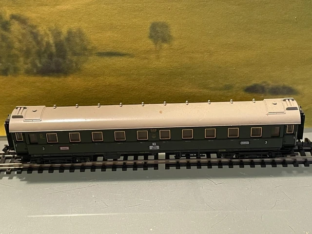 MINITRIX 13151 SPUR N Schnellzugwagen 1./2. Kl. DRG, OVP **NEUWERTIG** EUR 15,00 - PicClick DE