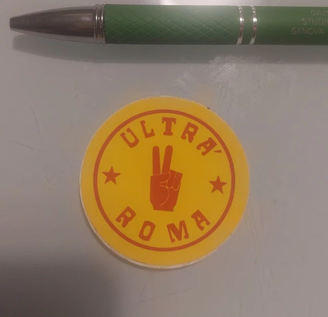 ADESIVO ULTRAS ROMA Ultra' Cucs Anni 80 Fedayn autocollant Sticker ...