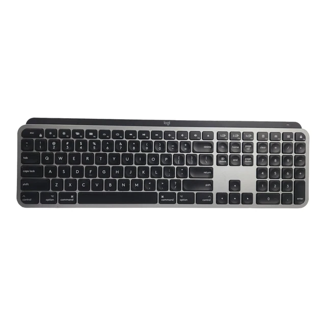 LOGITECH MX KEYS Advanced Full-size Wireless Keyboard PC & Mac BLACK ...