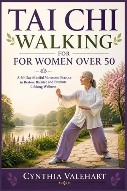 TAI CHI WALKING for Women Over 50: A 60 Day Mindful Movement Practice ...