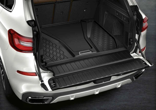 BMW GENUINE BOOT Trunk Fitted Luggage Compartment Mat X5 G05 ...