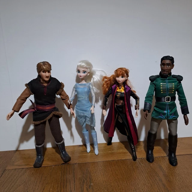 DOLLS BUNDLE DISNEY Store Frozen Playset Elsa Anna Mattias Kristoff £24 ...