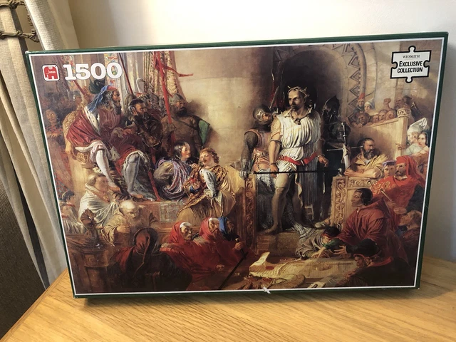 TRIAL OF WILLIAM Wallace (jumbo 1,500) Jigsaw Puzzle ‘Daniel Maclise’ £ ...