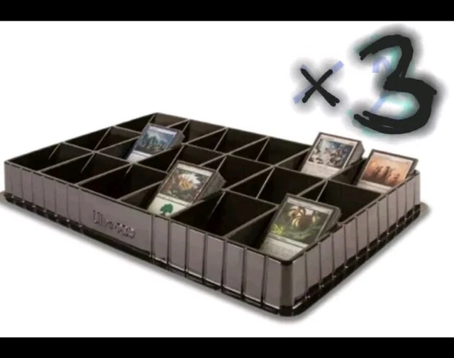 ULTRA PRO SORTING Trays X3 Perfect For Your Cards all TCG Great Storage ...