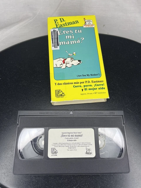 ERES TU MI Mama? [VHS Tape] Dr Seuss - Are You My Mother - 074645124933 ...
