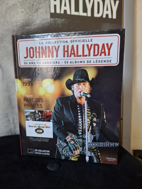 PARC DES PRINCES 93 - Johnny Hallyday - Livre disque - Collection ...