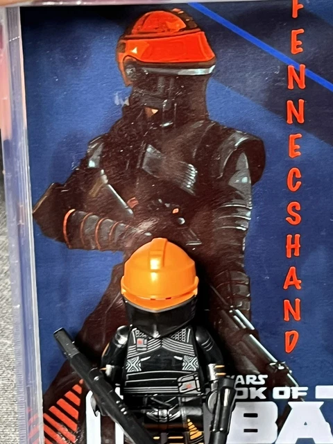 LEGO STAR WARS Fennec Shand Minifigure Display Set W/ Custom Card ...