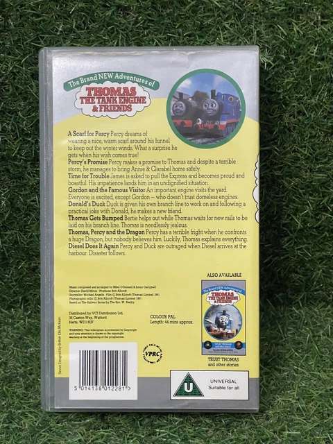 THOMAS THE TANK Engine And Friends Vhs Time For Trouble And Other ...