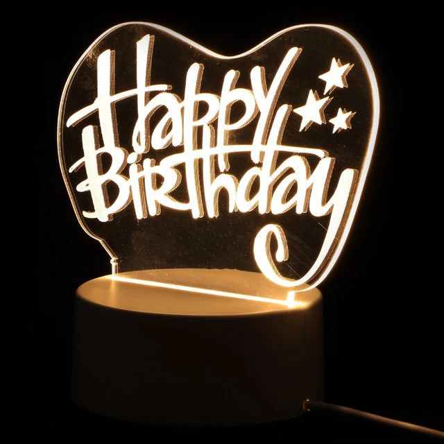 SET OF 4 Led Cute Night Light Decorations Lamp for Home Decorative £35. ...