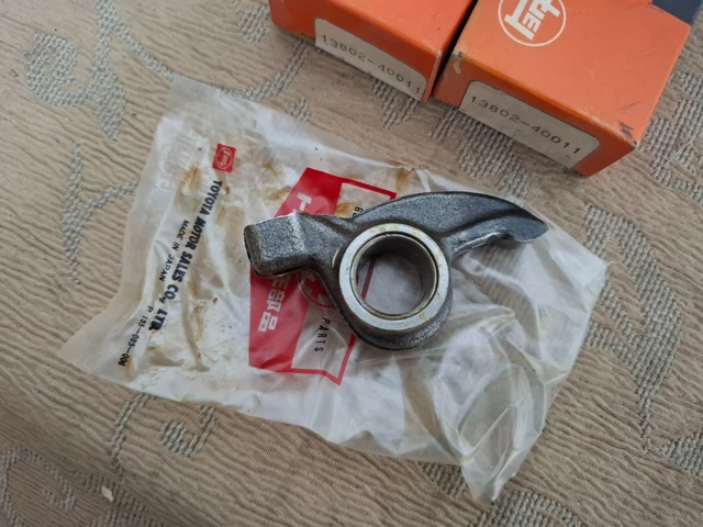 4 NOS TOYOTA トヨタ Valve Rocker Arm Stout 5R Rk101 Crown Rs31 Rs41 ...