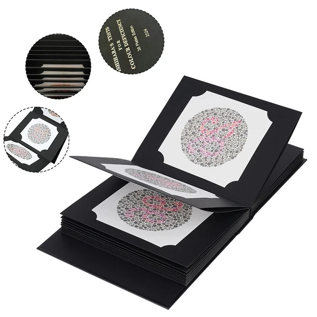 ISHIHARA'S ADVANCED COLOR Vision Assessment Tool 2024 Edition with 38 ...