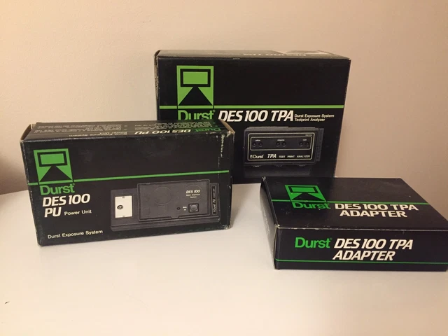 DURST EXPOSURE SYSTEM (DES 100) TPA Test Print Analyzer Kit - Clean ...