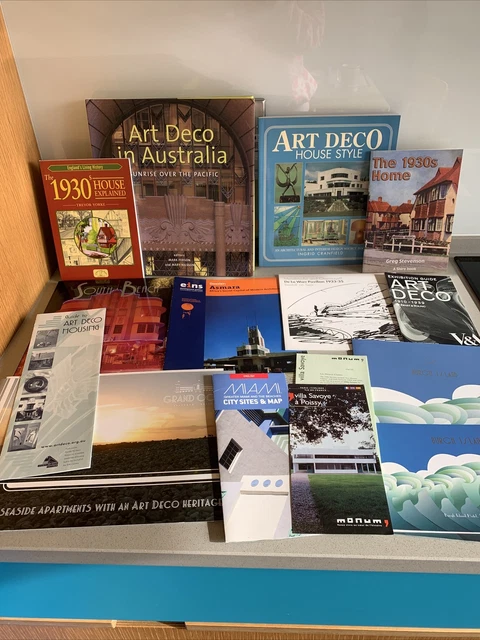 ART DECO MODERNIST Architecture Books Pamphlets Bundle 1930s UK Miami ...