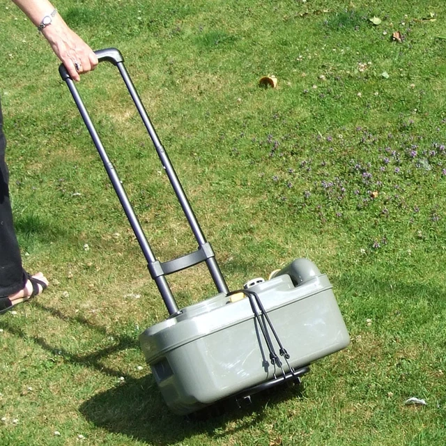 COMPACT FOLDING TROLLEY Telescopic Caravan Motorhome Tent Caravan ...