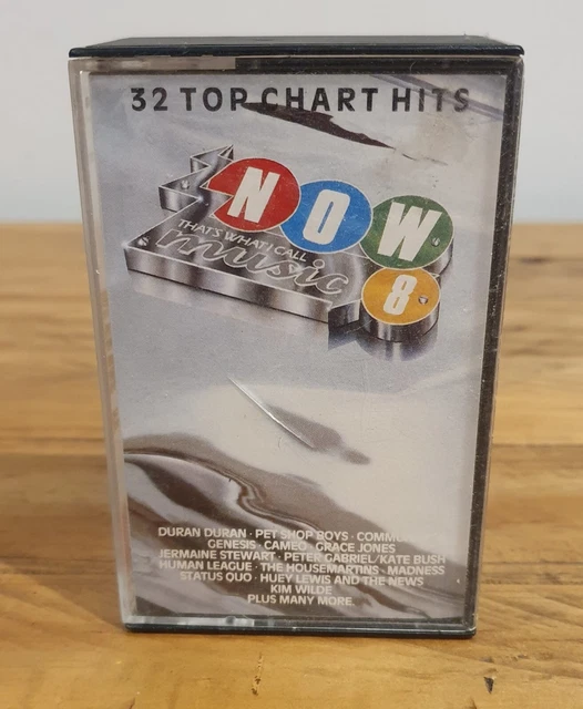 NOW THAT'S WHAT I Call Music 8 - Original Double Fatbox Cassette Album ...