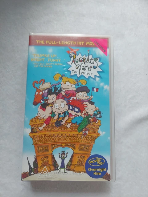 RUGRATS IN PARIS the Movie VHS Video Cassette Tape - Free Postage ...