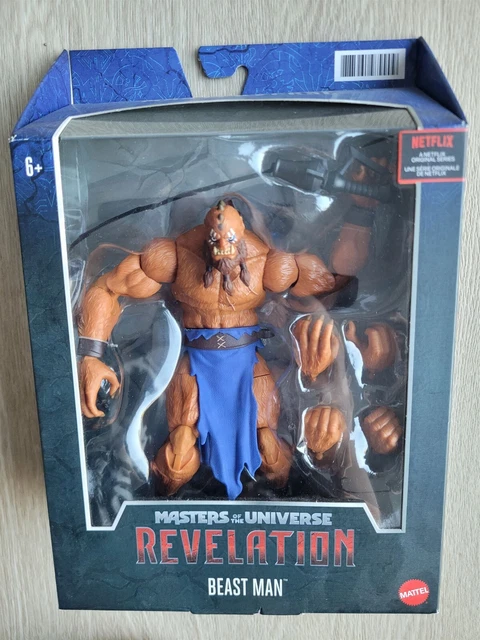 MASTERS OF THE Universe MOTU Revelation Masterverse He-Man BEAST-MAN ...