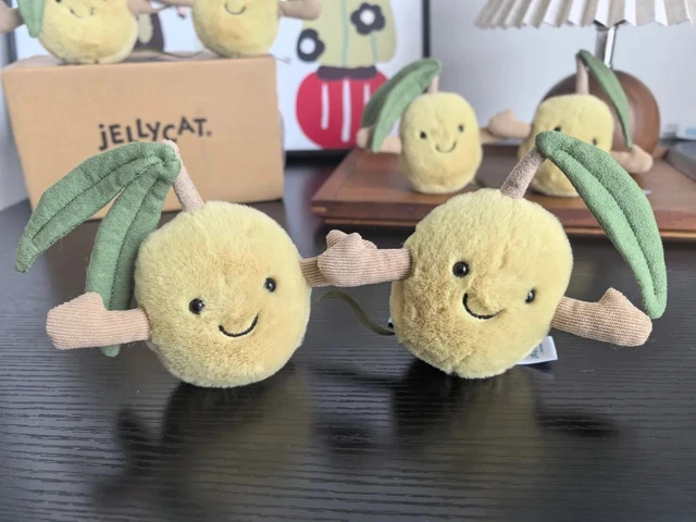 JELLYCAT AMUSEABLE OLIVES 14cm Plush for Any Occasion Fun Squishy ...