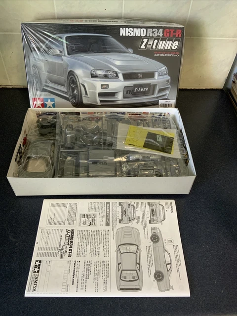 TAMIYA 1:24 SCALE Nismo Skyline R34 GT-R Z-Tune Model Kit # 24282*2200 NEW EUR 36,35 - PicClick FR