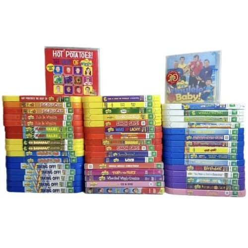 THE WIGGLES DVD Bundle Set of 70 All Region 4 $250.00 - PicClick AU
