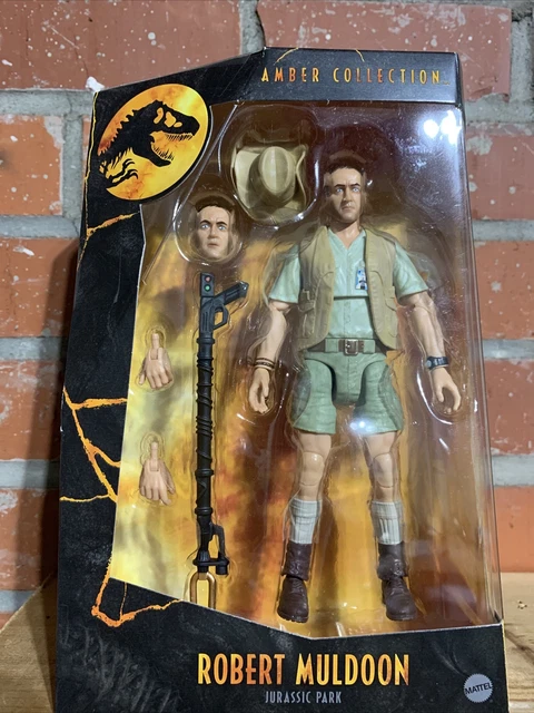 MATTEL JURASSIC PARK Amber Collection Robert Muldoon Action Figure EUR ...