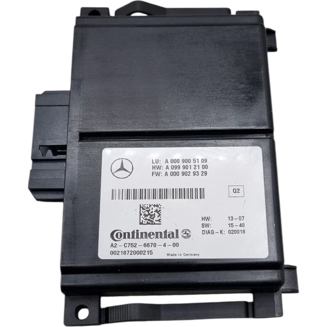 ORIGINAL MERCEDES-BENZ RADARSENSOR Steuergerät A0009005109 EUR 199,95 ...