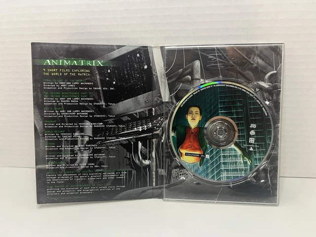 THE ANIMATRIX (9 Short Films Exploring The Matrix) - Dvd (Worn Cover ...
