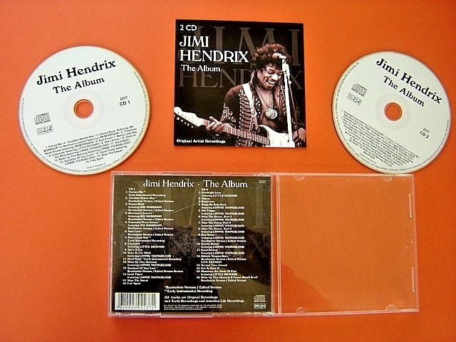 JIMI HENDRIX & The ALBUM"2 CD *32 Titres **Mcps 2237 (archives) EUR 7 ...