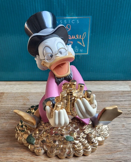 DISNEY WDCC PICSOU - Scrooge McDuck - Money, money, money 1997 EUR 100 ...